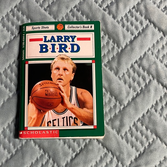 Scholastic | Other | Scholastic Larry Bird Collectors Book With Green ...